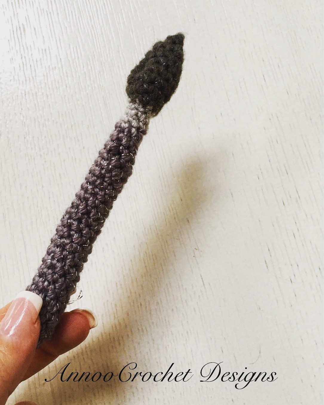 Annoo's Crochet World: Eye shadow brush ornament Amigurumi Free Tutorial