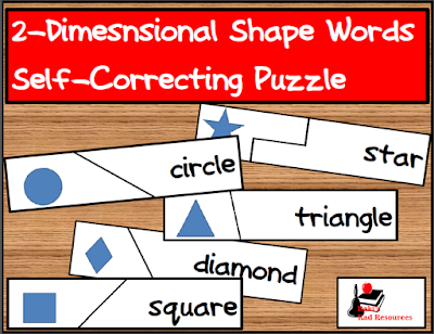 Free Shape Puzzle for Your Math Centers | Classroom Freebies | Bloglovin’