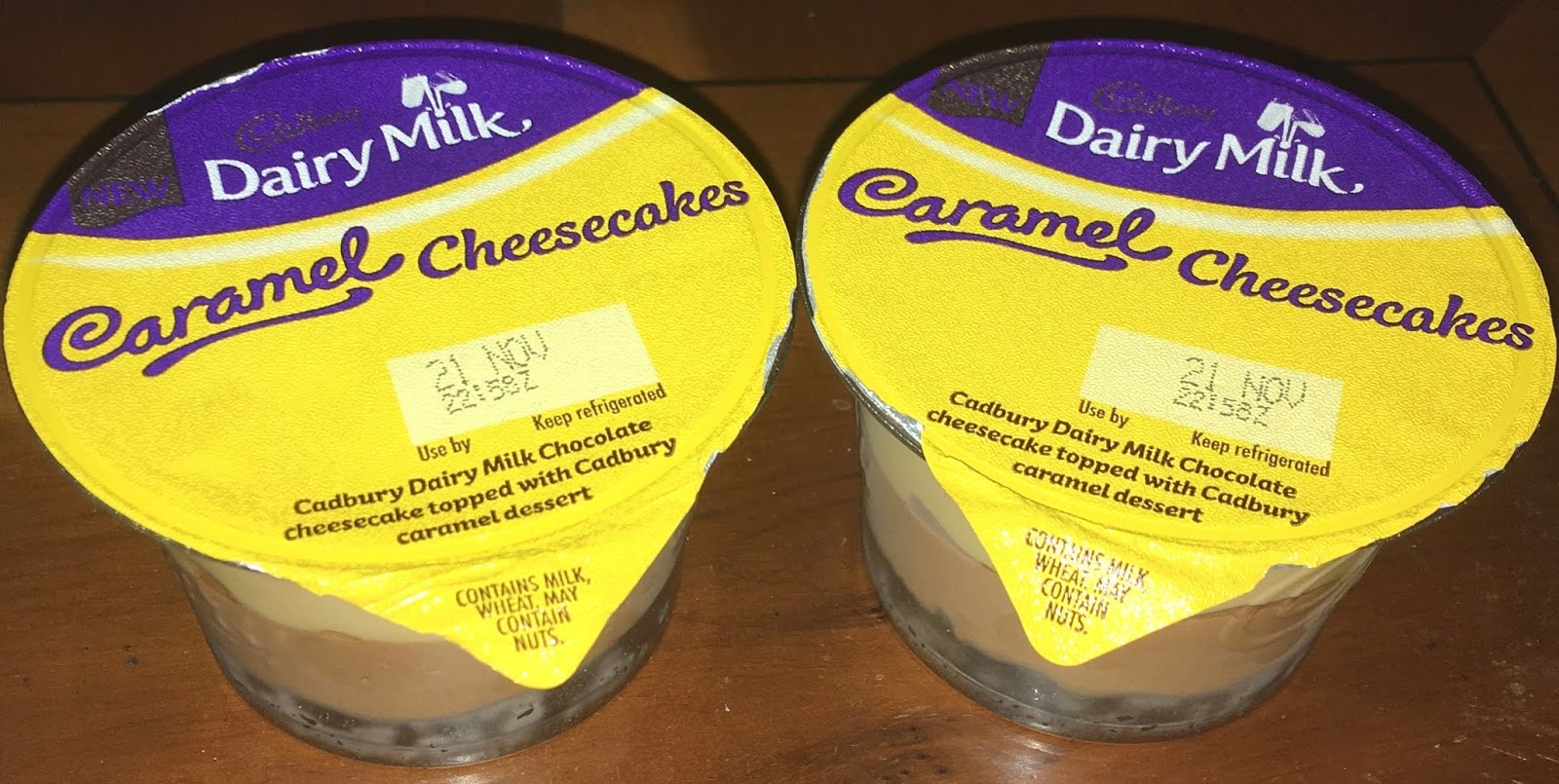 FOODSTUFF FINDS: Dairy Milk Cadbury Caramel Cheesecakes (Asda) By @Cinabar FOODSTUFF FINDS: Dairy Milk Cadbury Caramel Cheesecakes (Asda) By @Cinabar
