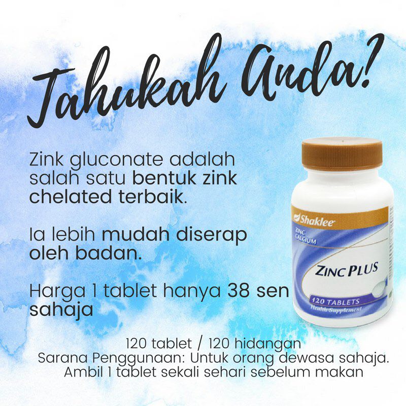 Zinc Plus Shaklee