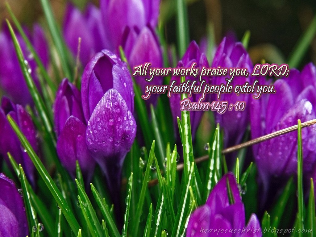 Christian Wallpapers Bible Verse Wallpaper Psalm 145 10 Christian Wallpapers Bible Verse Wallpaper Psalm 145 10