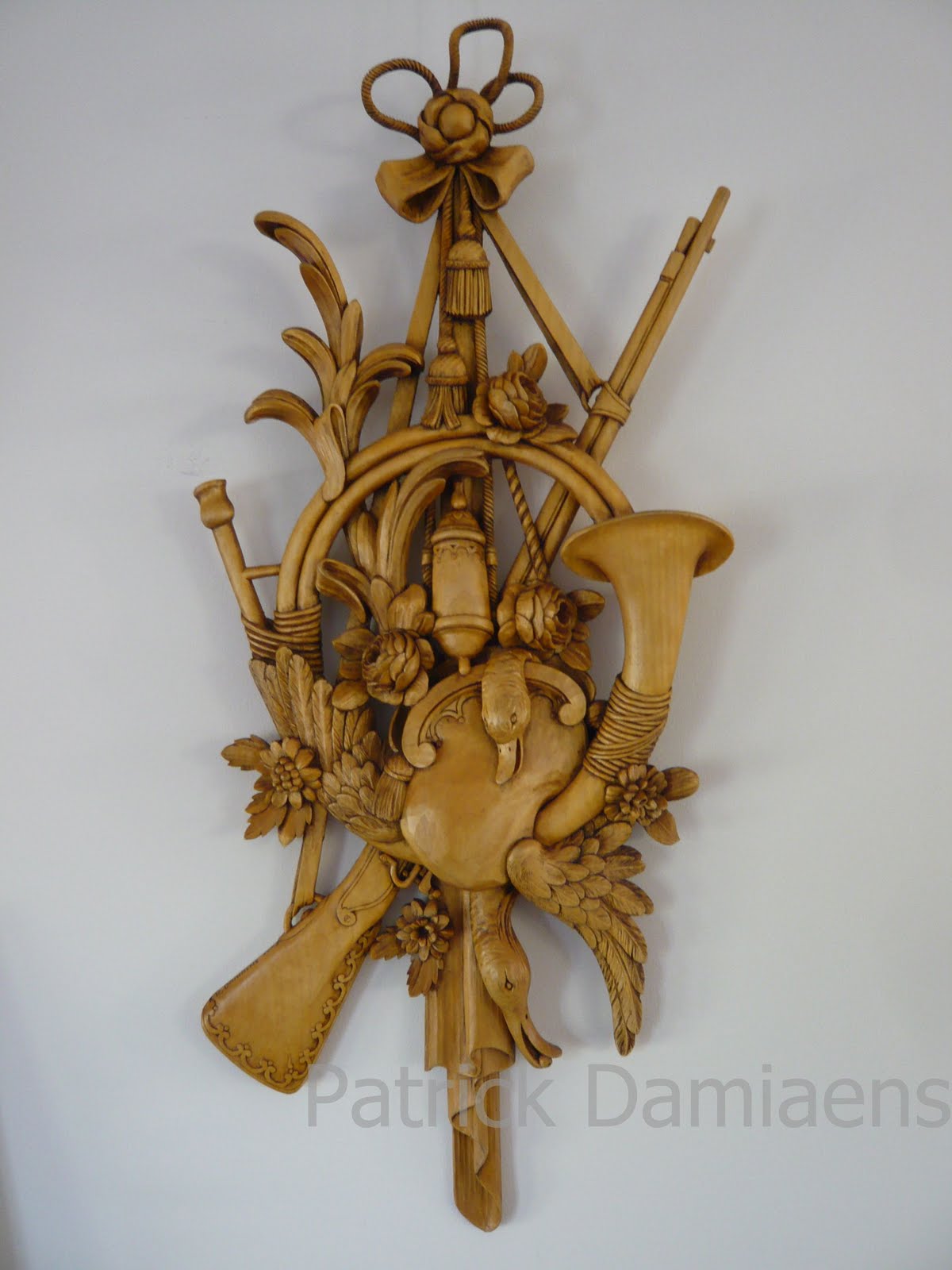 PATRICK DAMIAENS: CUSTOM-MADE CARVING | GRINLING GIBBONS High-Relief ...