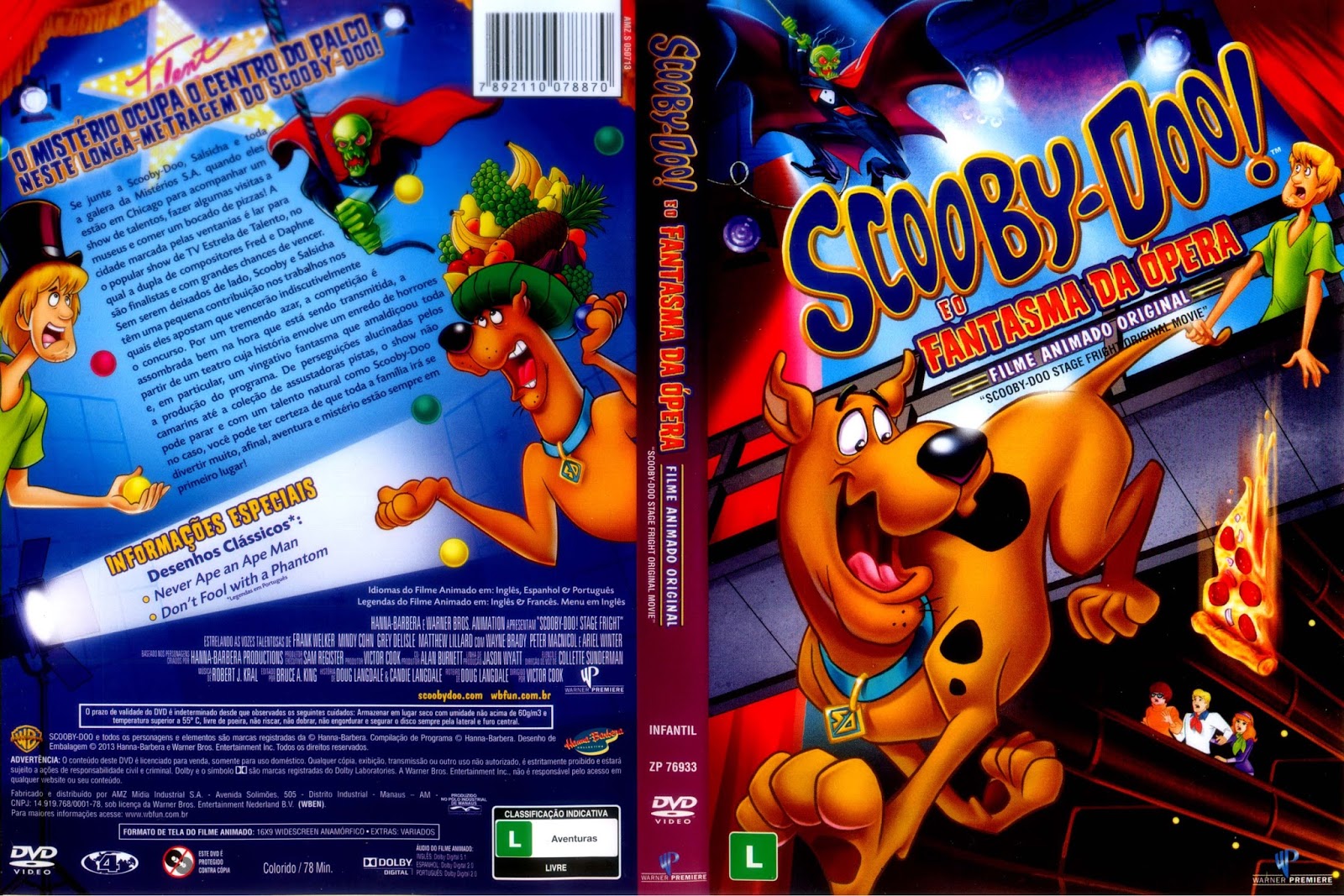 Scooby Doo E O Fantasma Da Ópera Capas Grátis