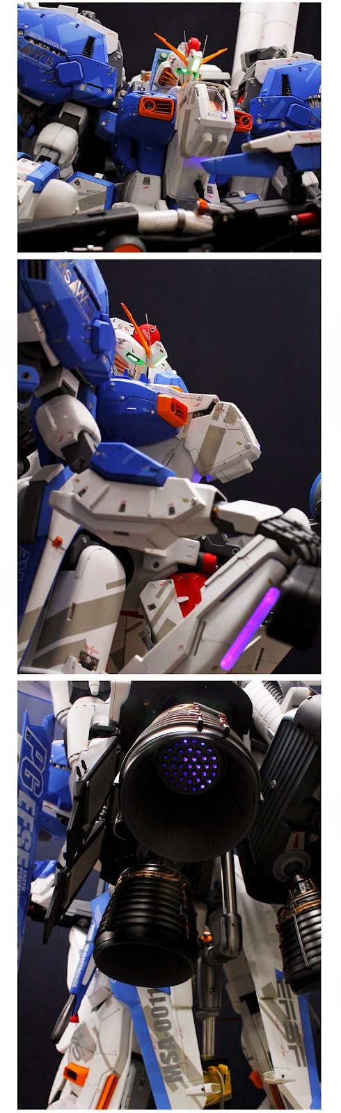 Custom Build: G-System 1/35 Ex-S Gundam + LED