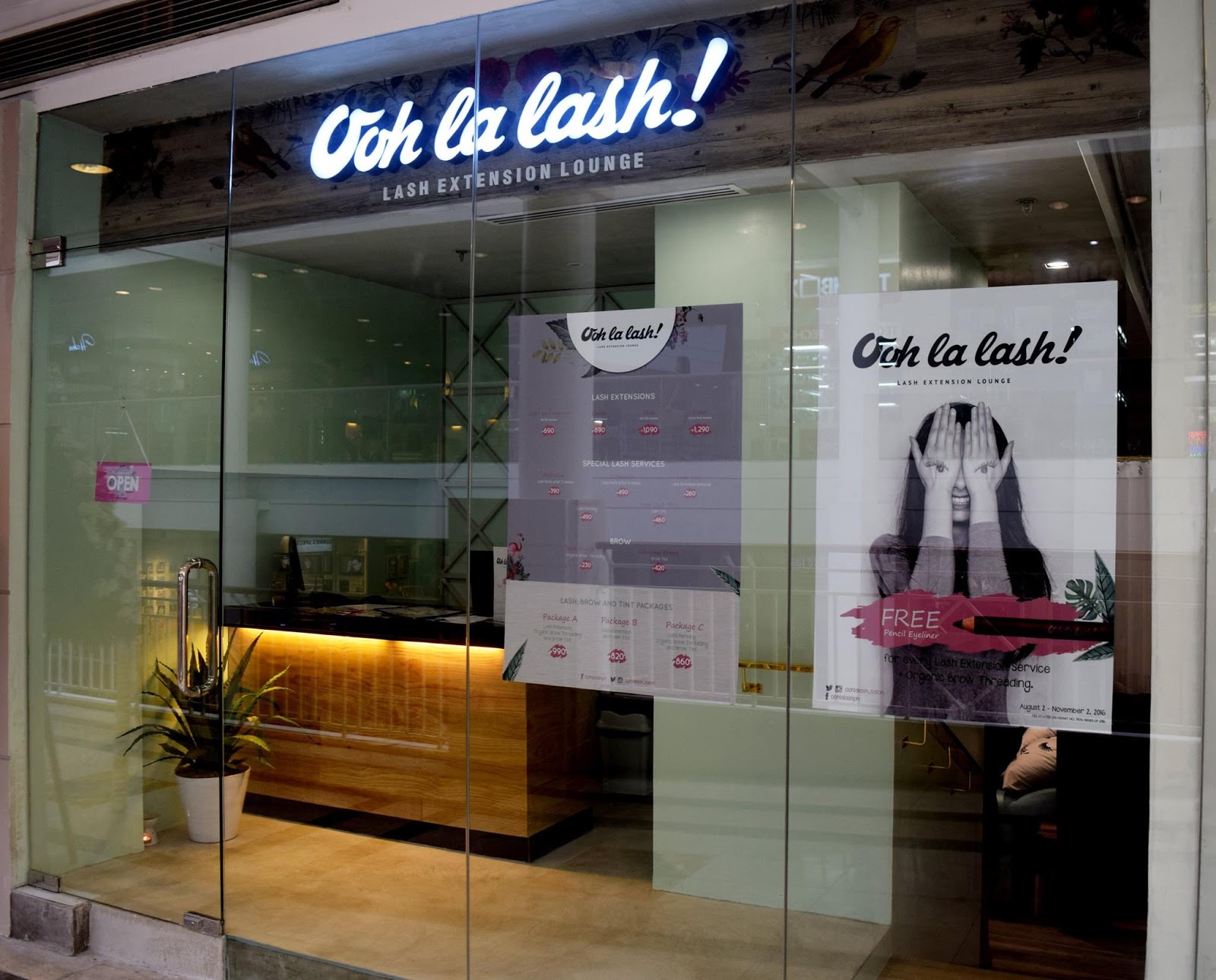 Babe for Food: Ooh La Lash! Now Open at Glorietta 3