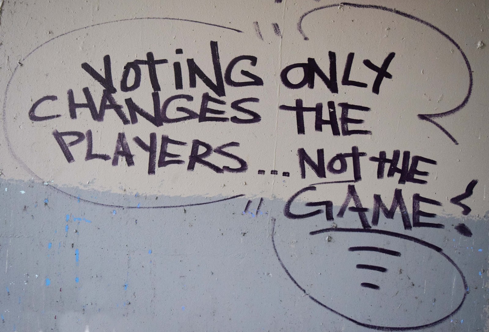 W-wa Jeziorki: Deconstructing political graffiti: London and Warsaw