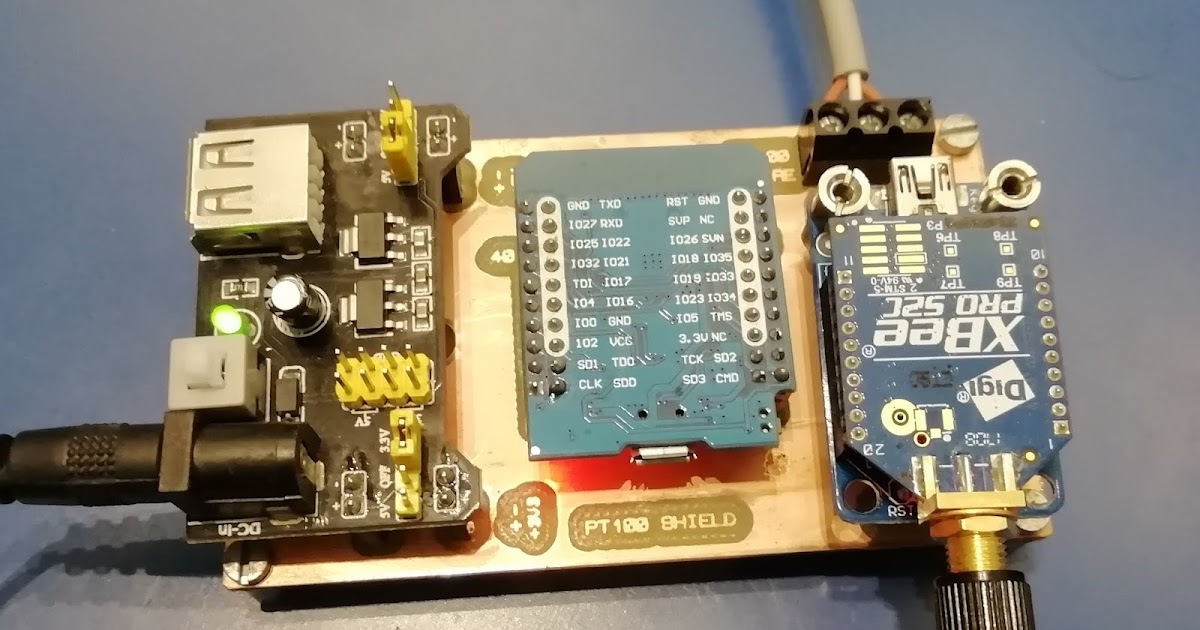 Remorth Studio: Lecturas de PT100 de forma inalámbrica (PT100 + LabVIEW ...