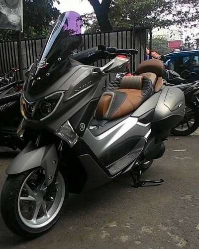 Modifikasi Nmax Hitam, Putih dan Abu Abu Terbaru 2020 - Dudungmaman07