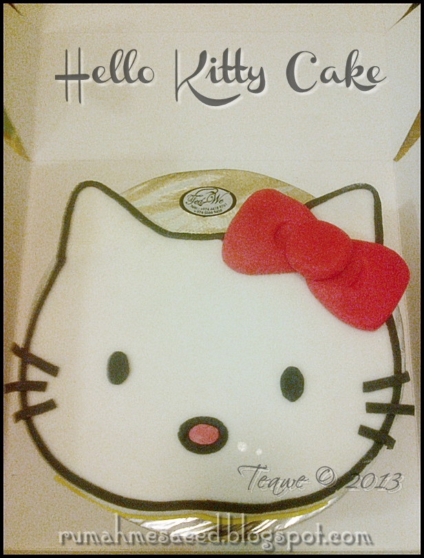 tutorial hello kitty cake | keke's