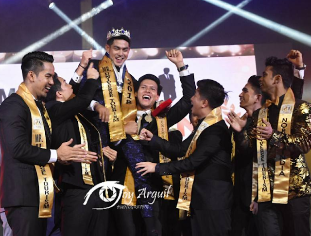 Ion Perez crowned Mister Universe Tourism 2018