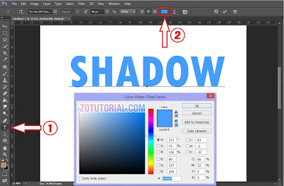 Efek Shadow di Dalam Tulisan menggunakan Photoshop (Inner Shadow ...