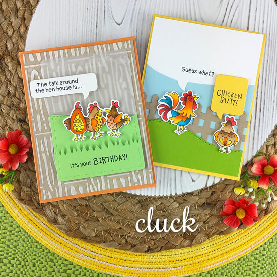 Newton's Nook Designs: April Reveals - Day 2 - Cluck Stamp Set