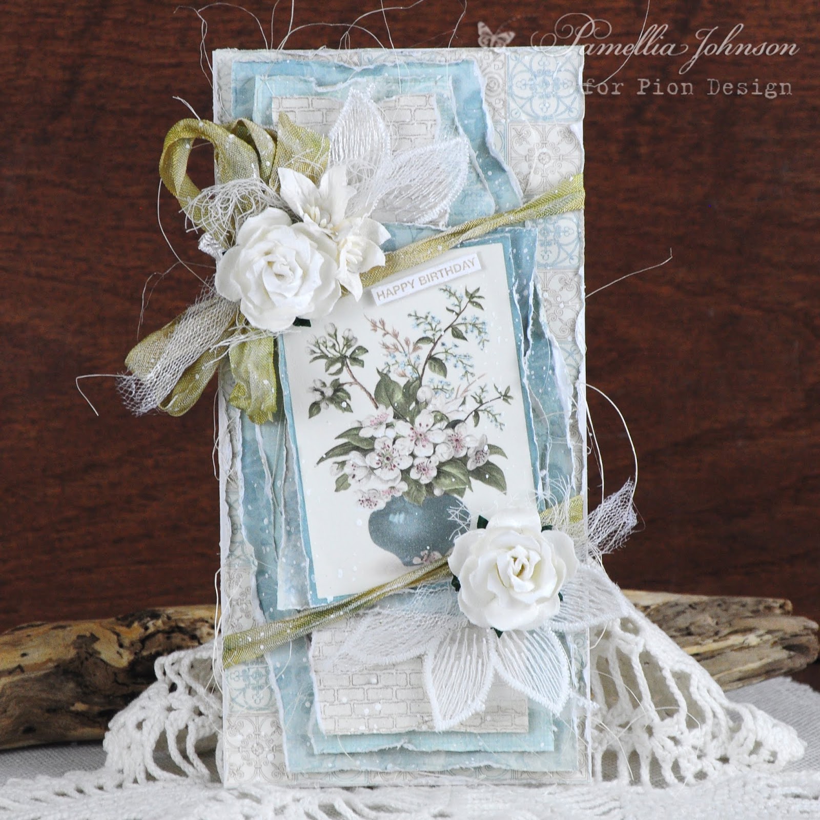 My Little Craft Things: Pion Design - Birthday in Blue