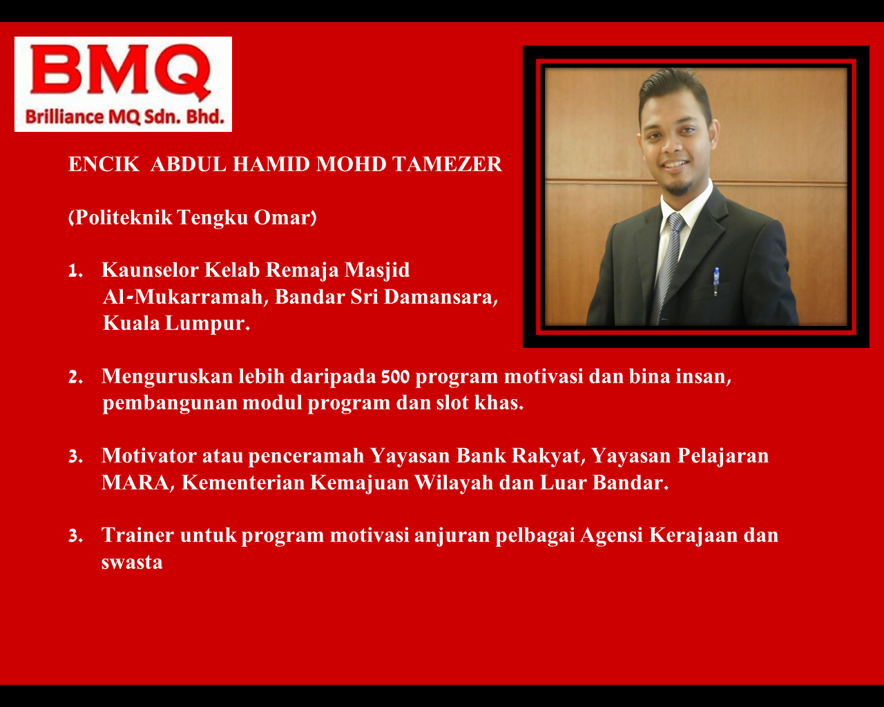 BRILLIANCE MQ SDN BHD : PERUNDING PERUNDING BMQ