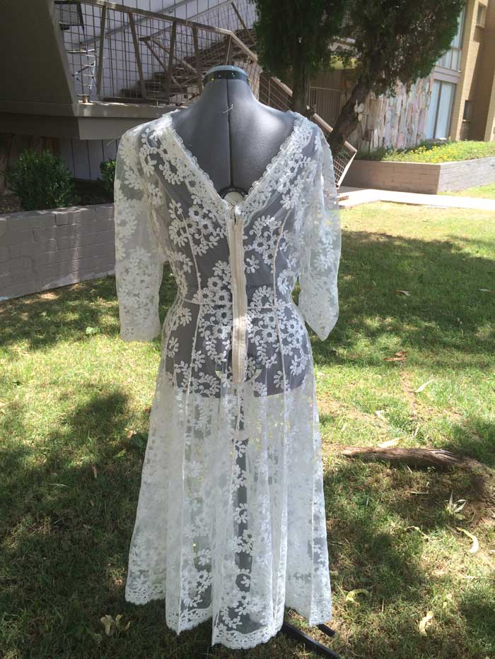 The Sewing Lab: Wedding Dress Construction Details