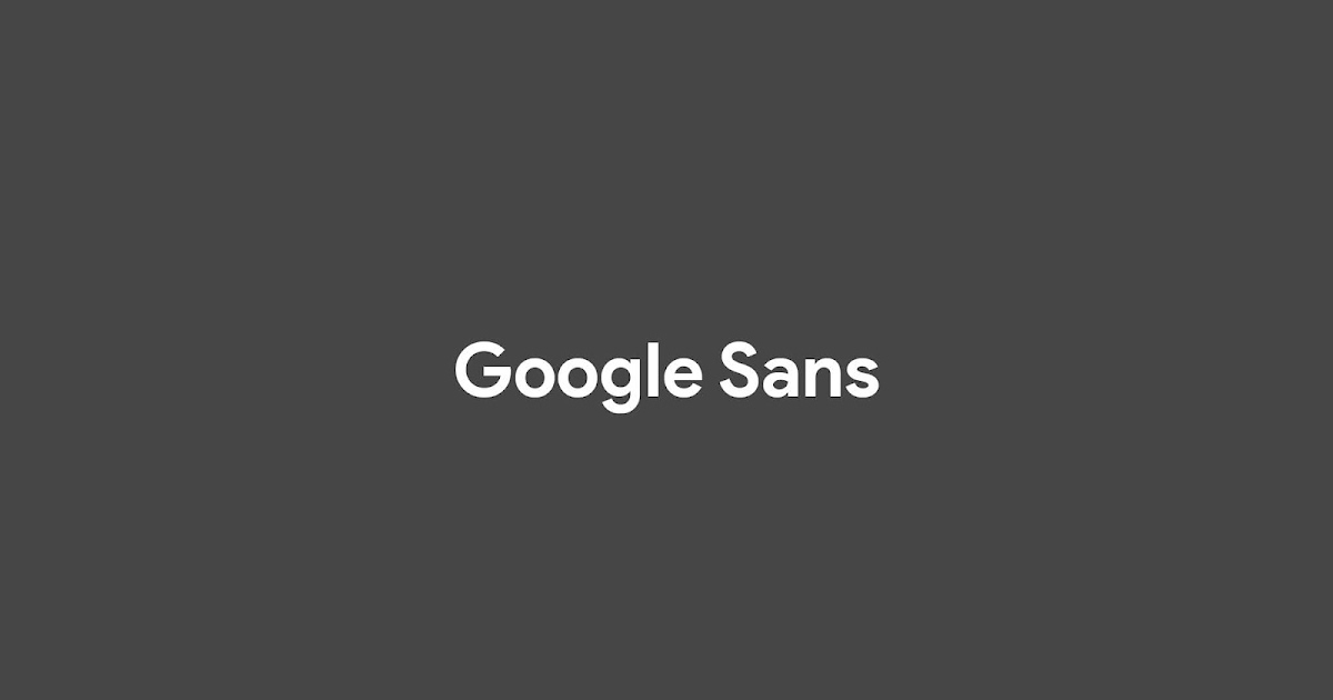 How to Install and Use Google Sans Fonts on Your Blog - Inget Lirik