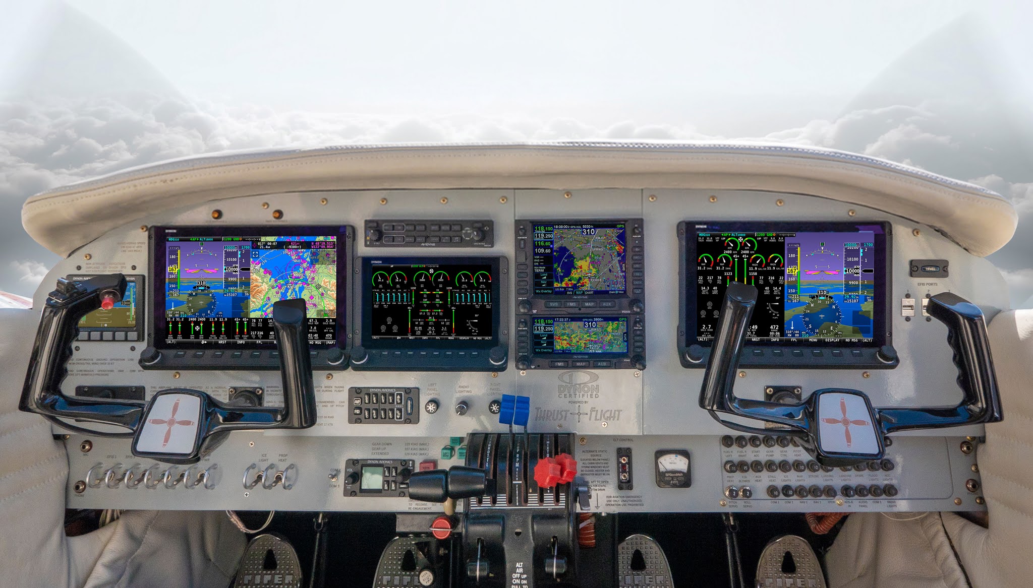 Dynon Preflight Brief: Dynon Announces First Twin-Engine Aircraft ...
