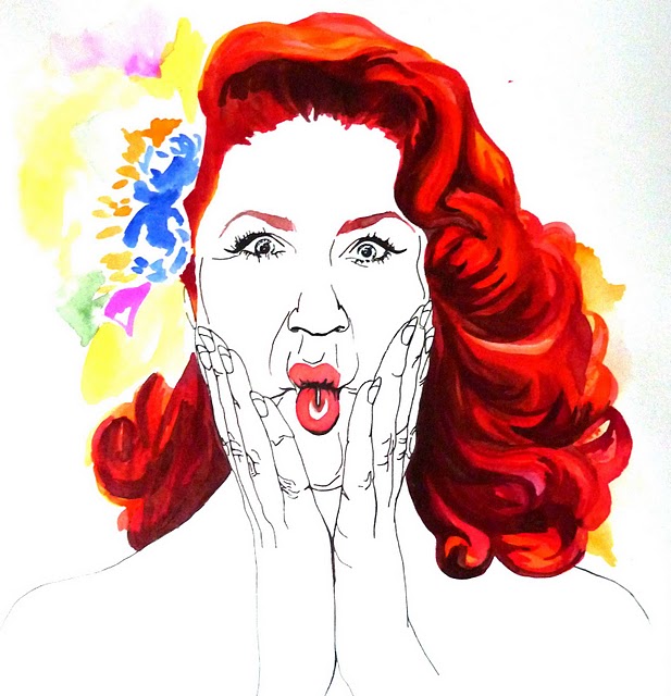 "CALL ME LUCILLE": Ria Hill.