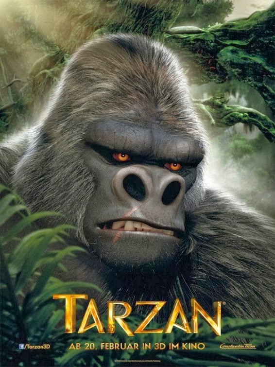 New Character Posters Hit For Reinhard Klooss' TARZAN 3D