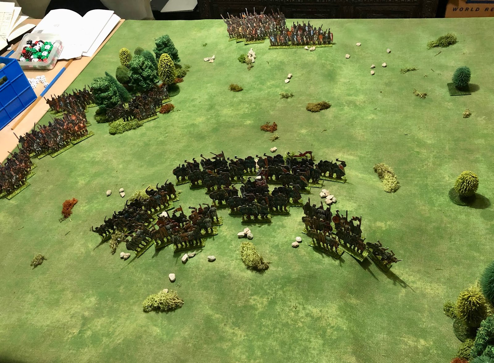 Grid based wargaming - but not always: 1066 Paper Soldier wargames and ...