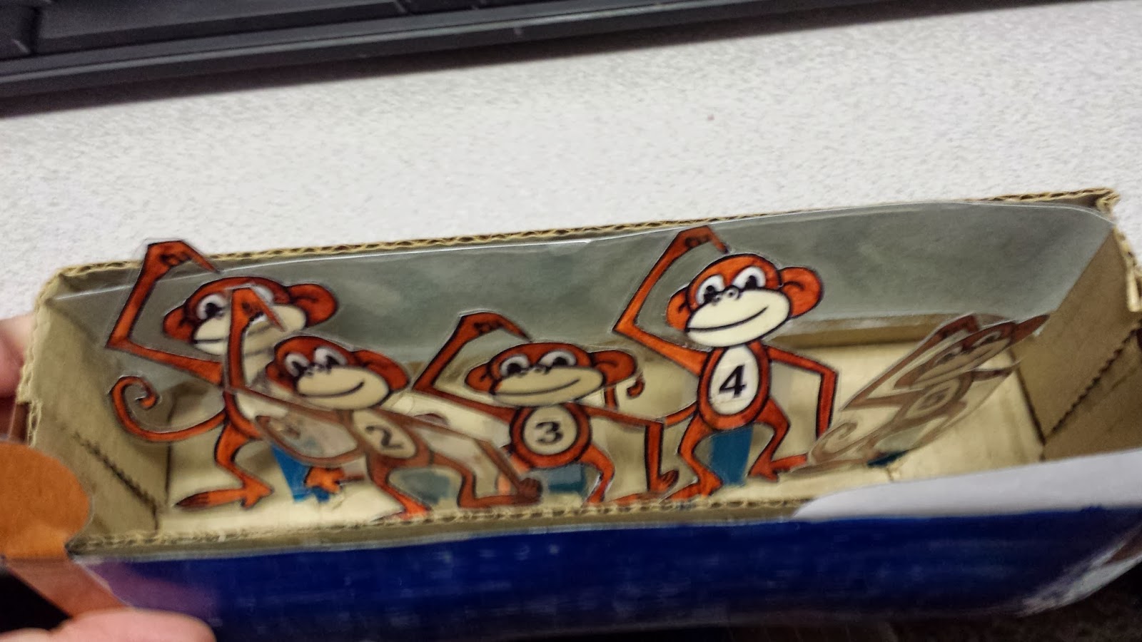 Library JuJu: Five Little Monkeys Pop-Up Puppets