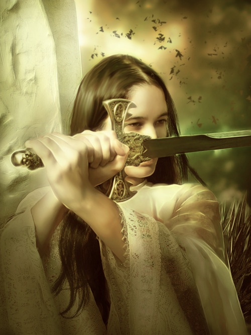 fabulous pictures: Sword-maiden