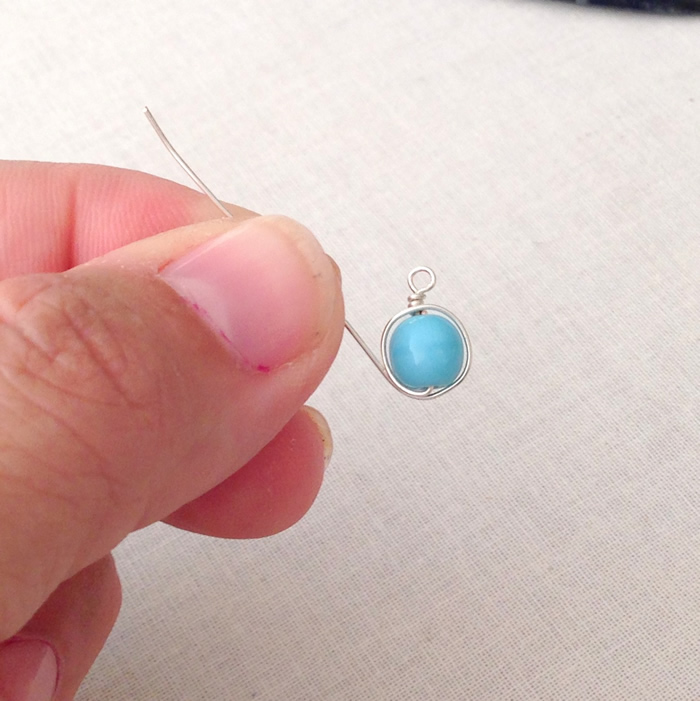 Lisa Yang Jewelry : Easy to Make Wire Framed Bead Dangles, Free Step by ...
