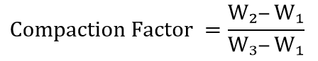 Compaction Factor Test of Concrete Procedure Lab Report pdf