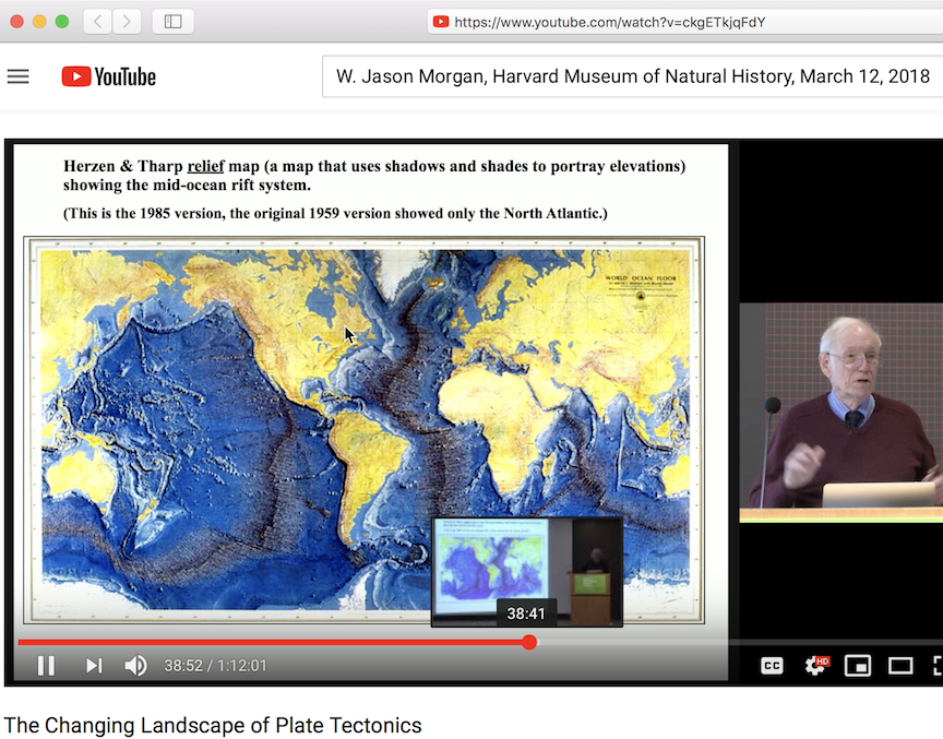 Confronting Science Contrarians: Jason Morgan - history of plate ...
