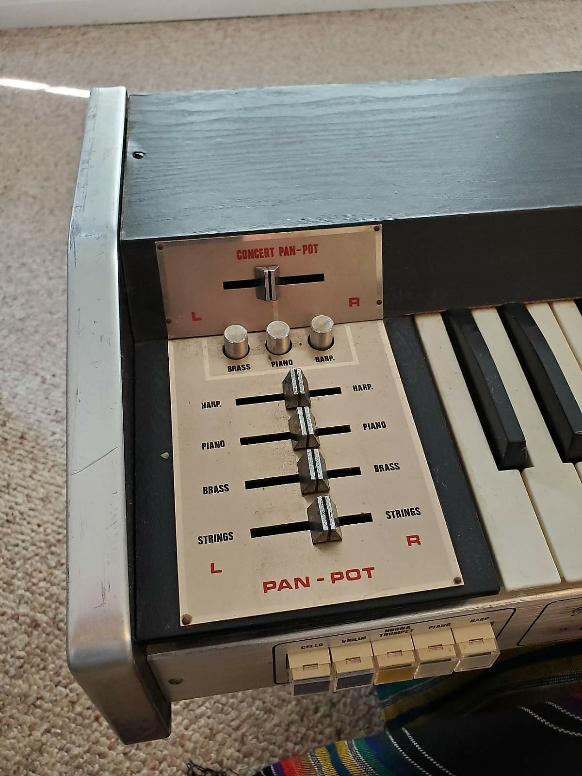 MATRIXSYNTH: Super Rare Vintage Synthesizer 1970s SLM Concert Spectrum ...