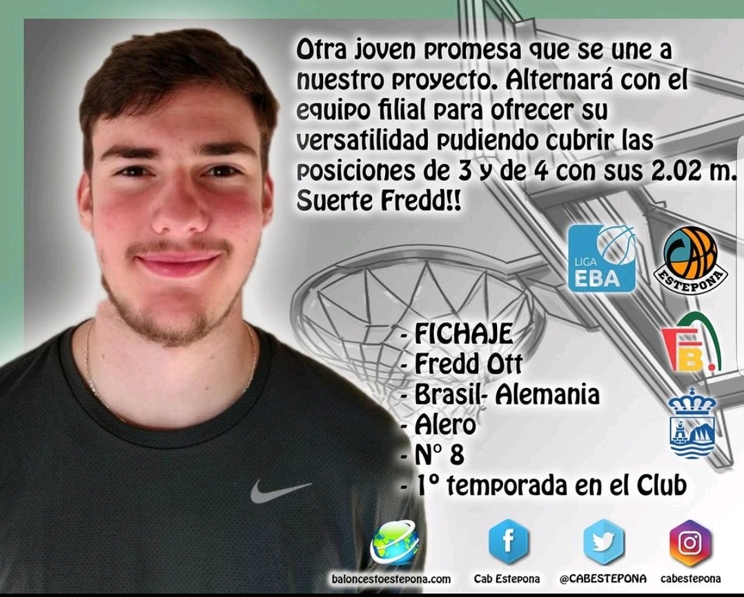 VIVE EL BASKET CON EDUARDO BURGOS: Fred Ott alero de origen brasileño ...