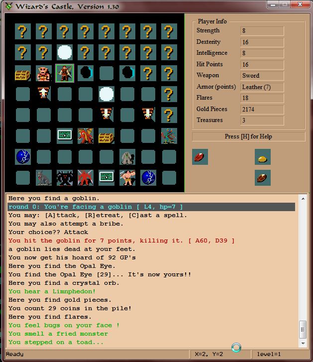 The CRPG Addict: Game 90: The Wizard's Castle (1980)