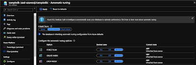 Anupama Natarajan: Data Platform Tips 18 - Automatic Tuning on Azure ...
