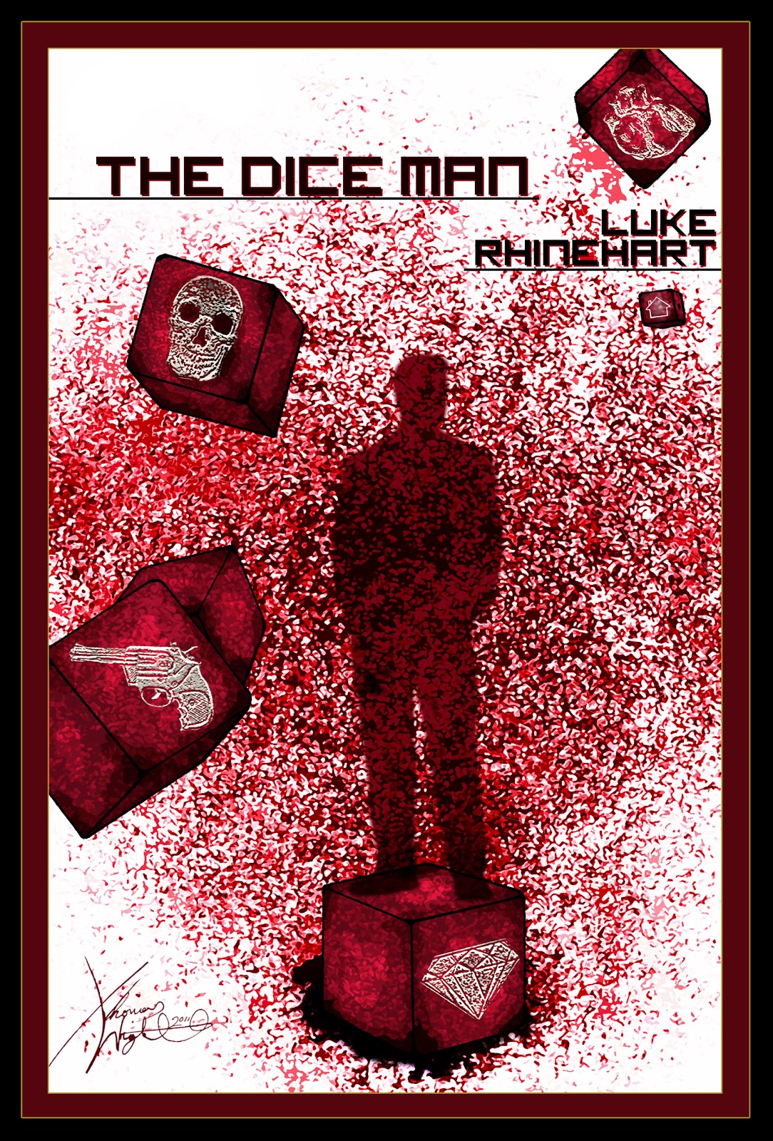Thomas Wright Illustrator.: The Dice Man (w.i.p.)