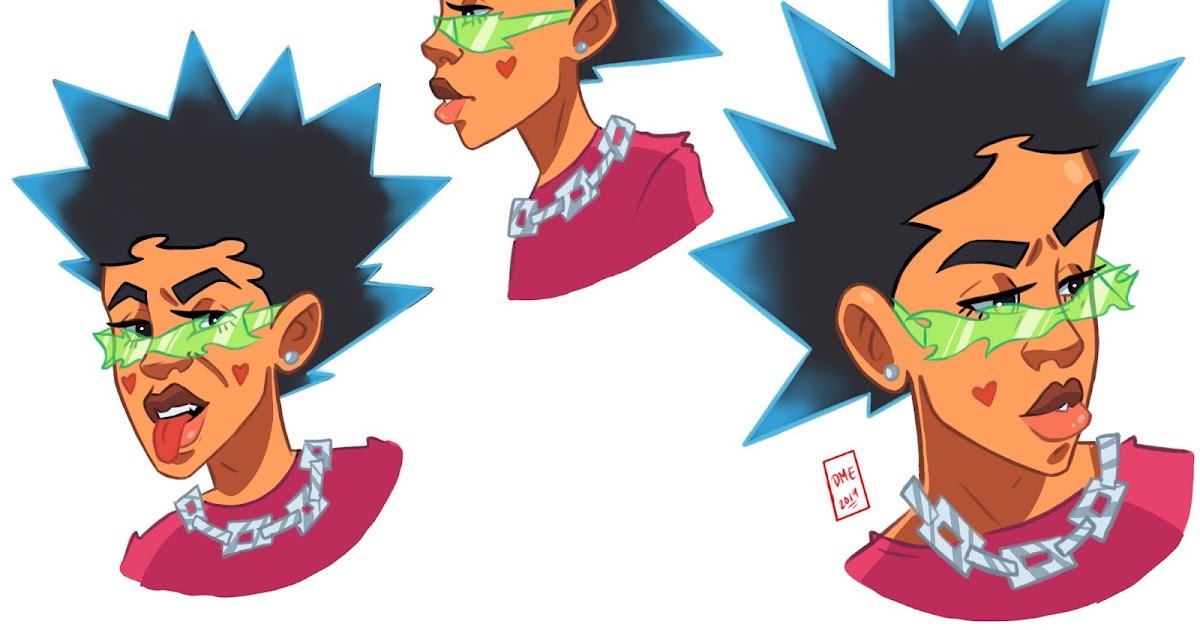 Darius Emerson Portfolio : Rico Character Design