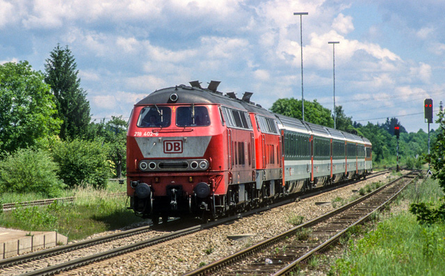 DB class 218 diesels