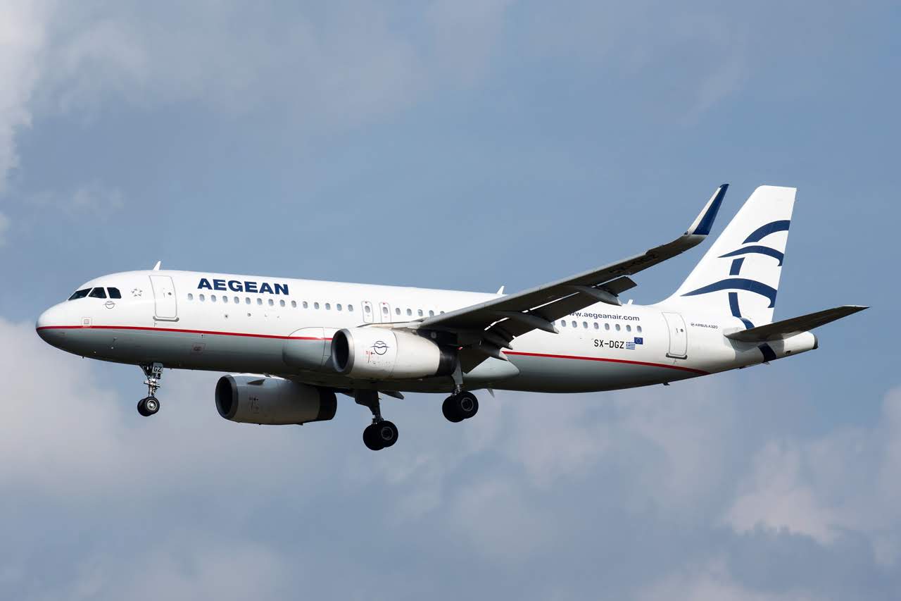 Airbus Hamburg Finkenwerder News: A320-232SL, Aegean Airlines, SX-DGZ ...