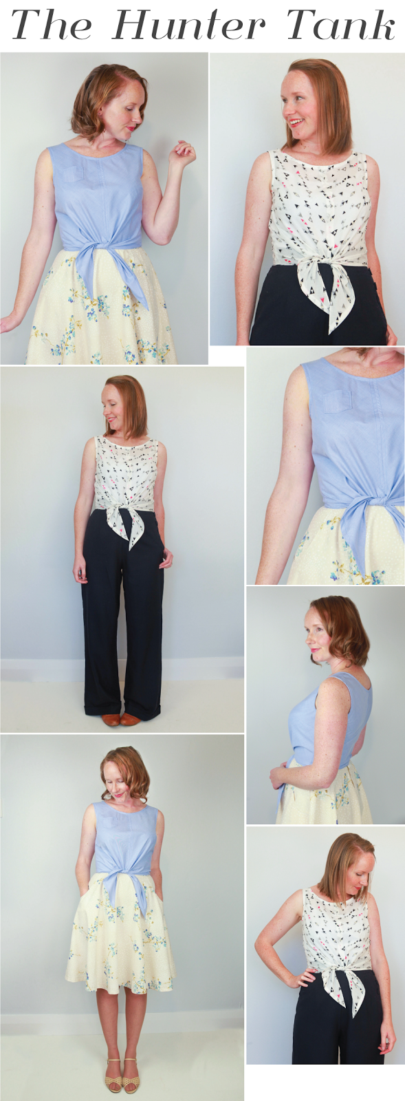 Introducing The Hunter Tank, A New Summer Sewing Pattern | Jennifer ...