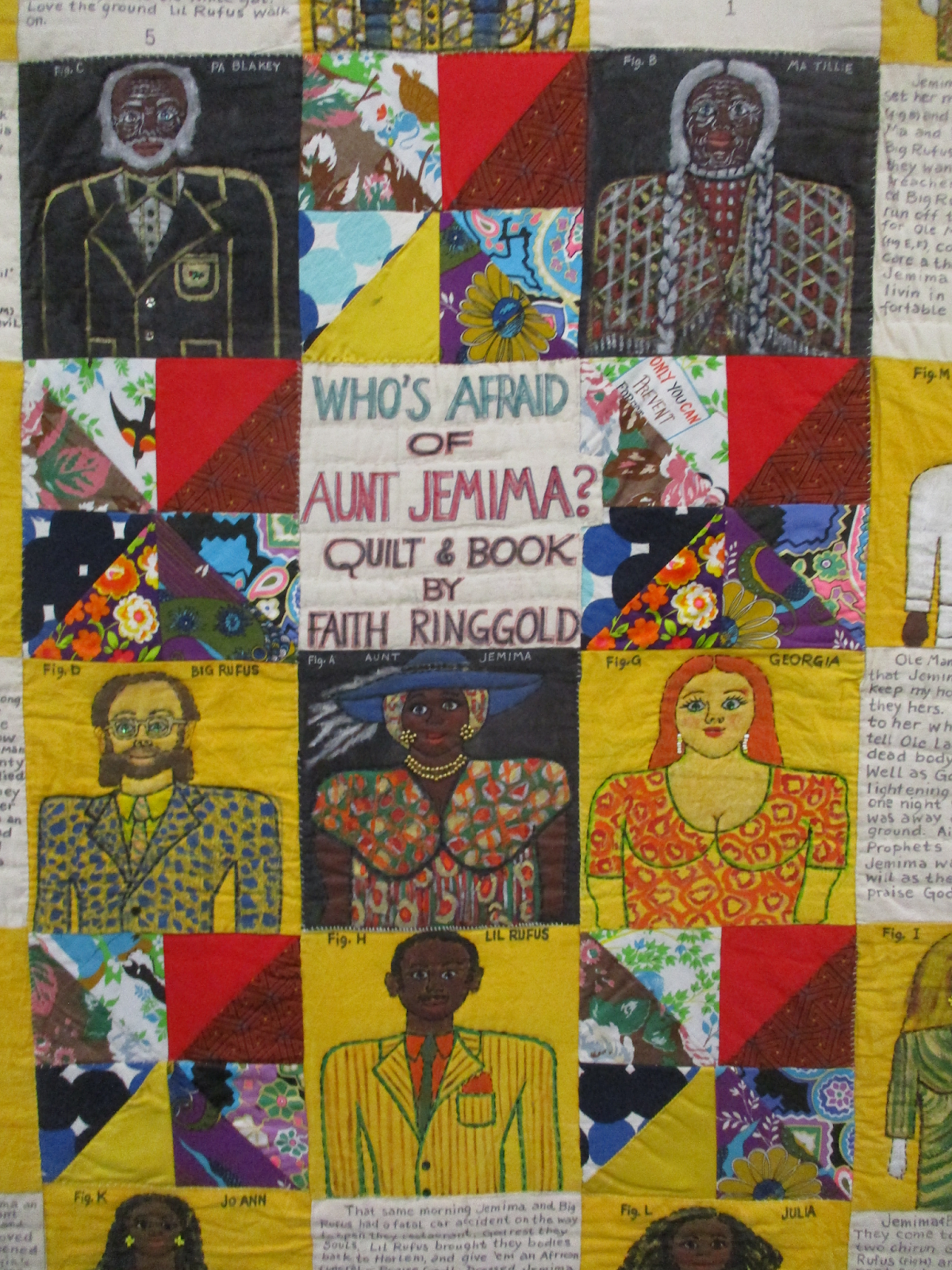 joseph scissorhands: Faith Ringgold