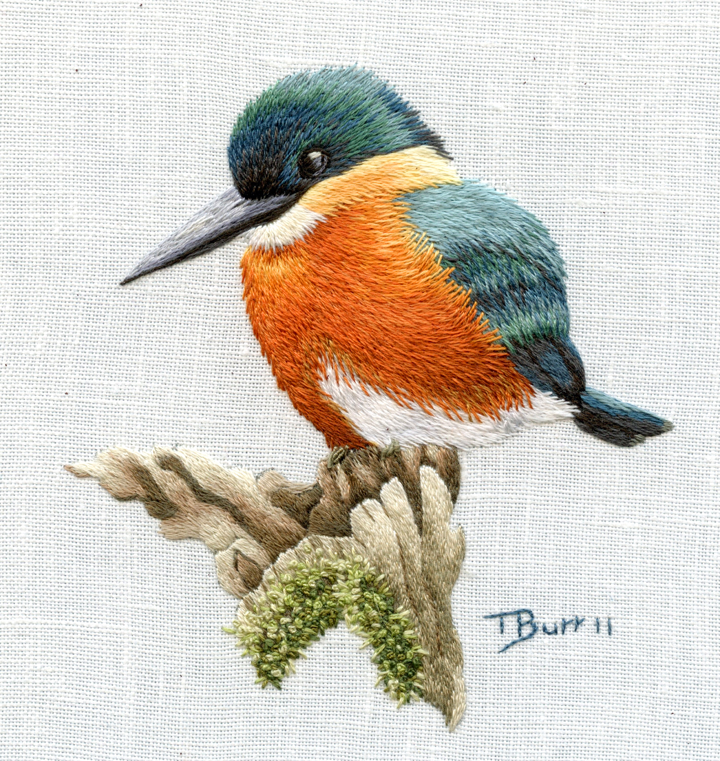 NEEDLE PAINTING EMBROIDERY_BIRDS | Joy Design Studio