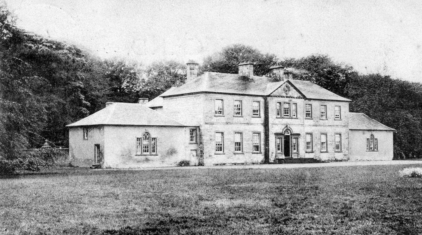 Tour Scotland: Old Photographs Lathrisk House Scotland