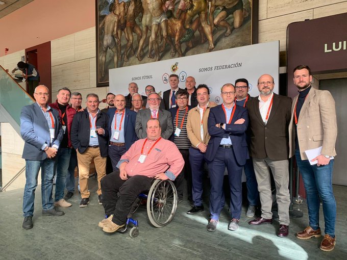 Pablo Burillo en la presentación del programa Cantera de valores