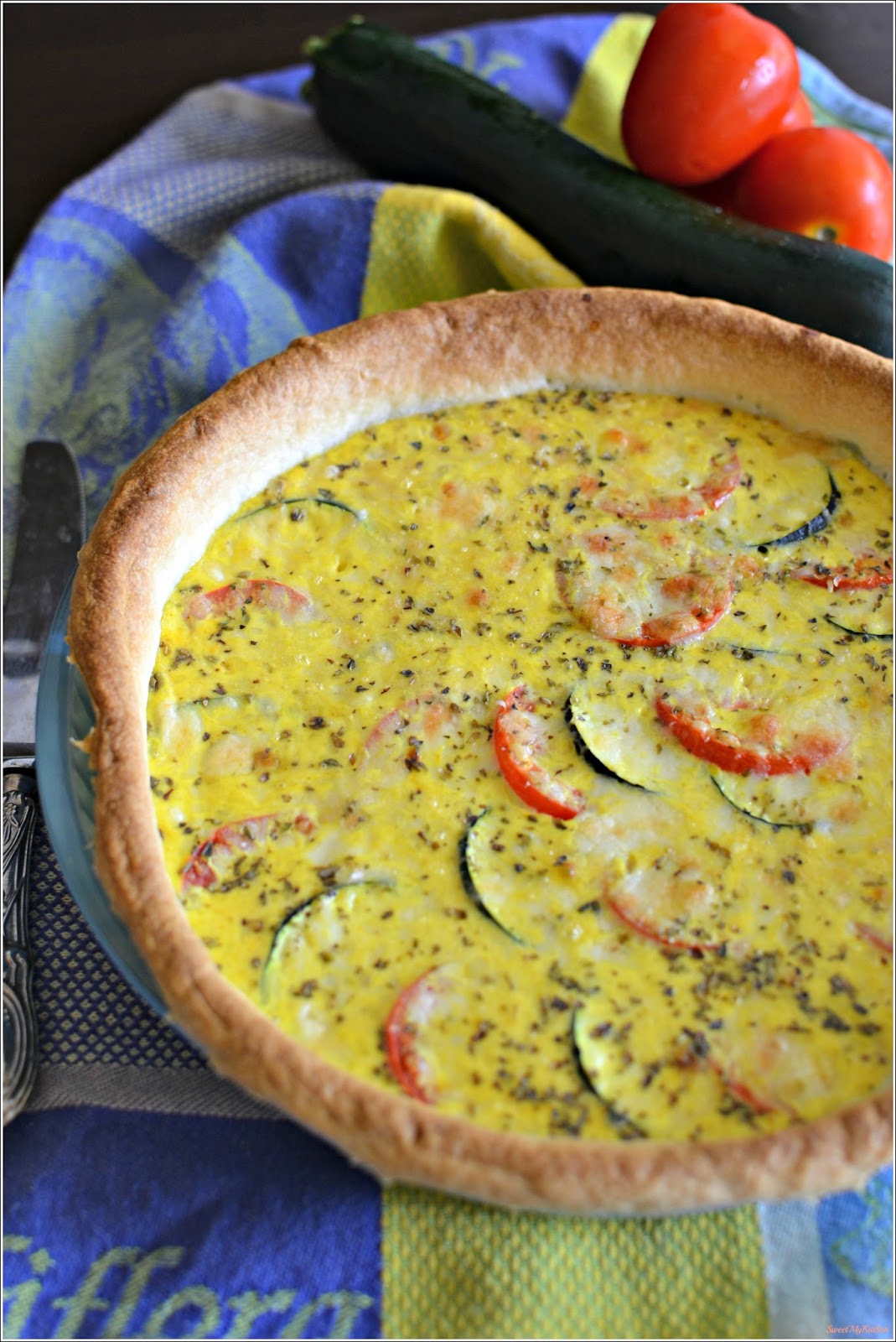 Quiche de tomate e courgette | Sweet my Kitchen | Bloglovin’