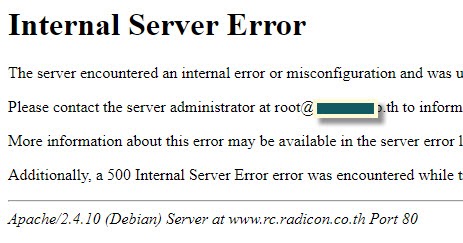 Much life tech(ของดีที่อยากแชร์): การแก้ปัญหา Internal Server Error ...