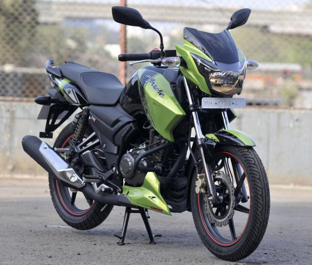 New BIKE and CARS in india: New TVS apache 160