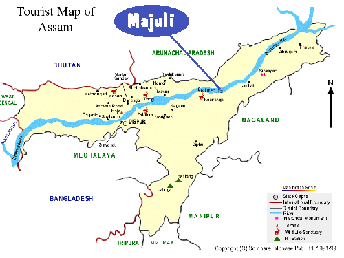 Majuli River - The 1st island district of the country - Pro India