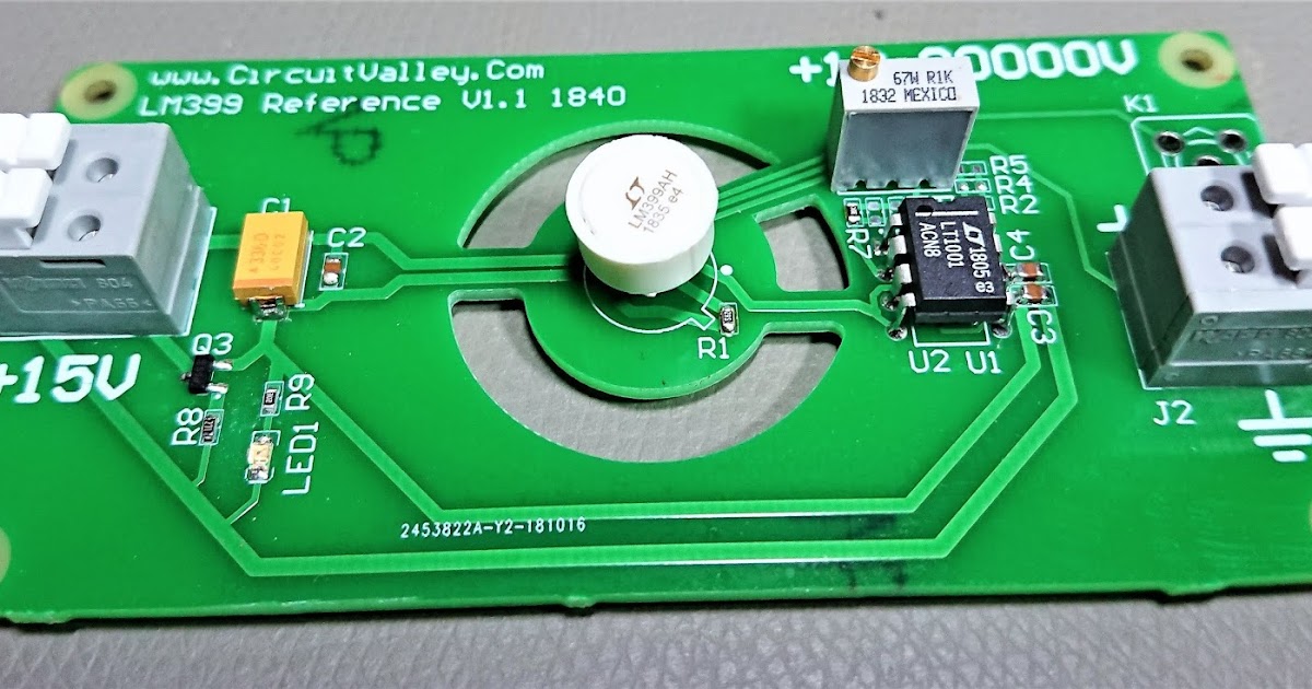 Embedded Engineering : DIY Open Source LM399 10V Voltage Reference ...