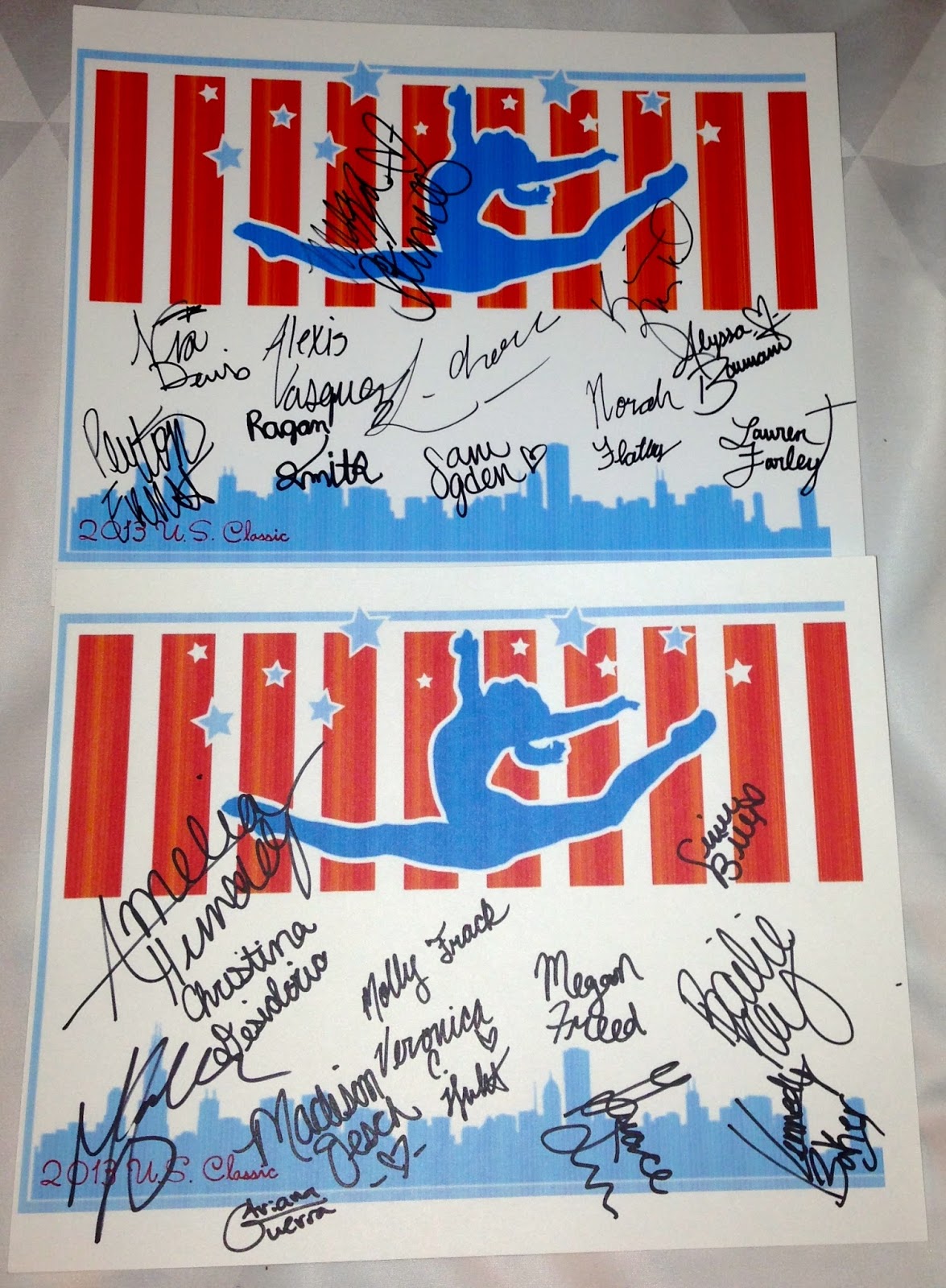 Aly_RaismanFans: My Gymnastics Autograph Collection!
