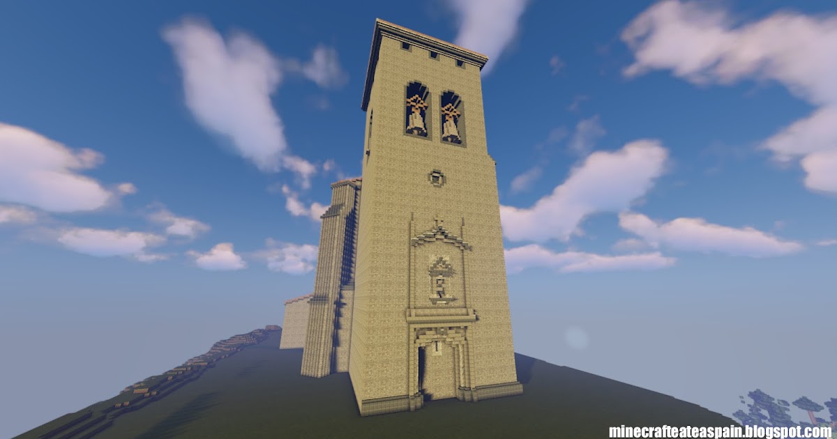MINECRAFTEATE, RÉPLICAS DE MONUMENTOS