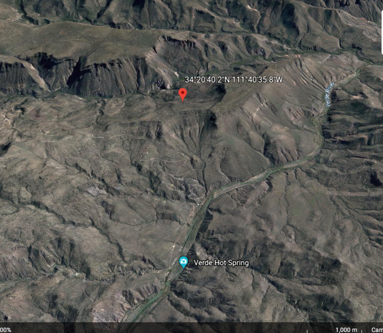 The Backbone Fire: Backbone Fire location